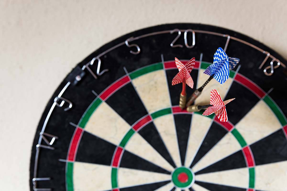 Dartscheibe Test & Vergleich 2021 | Netzvergleich